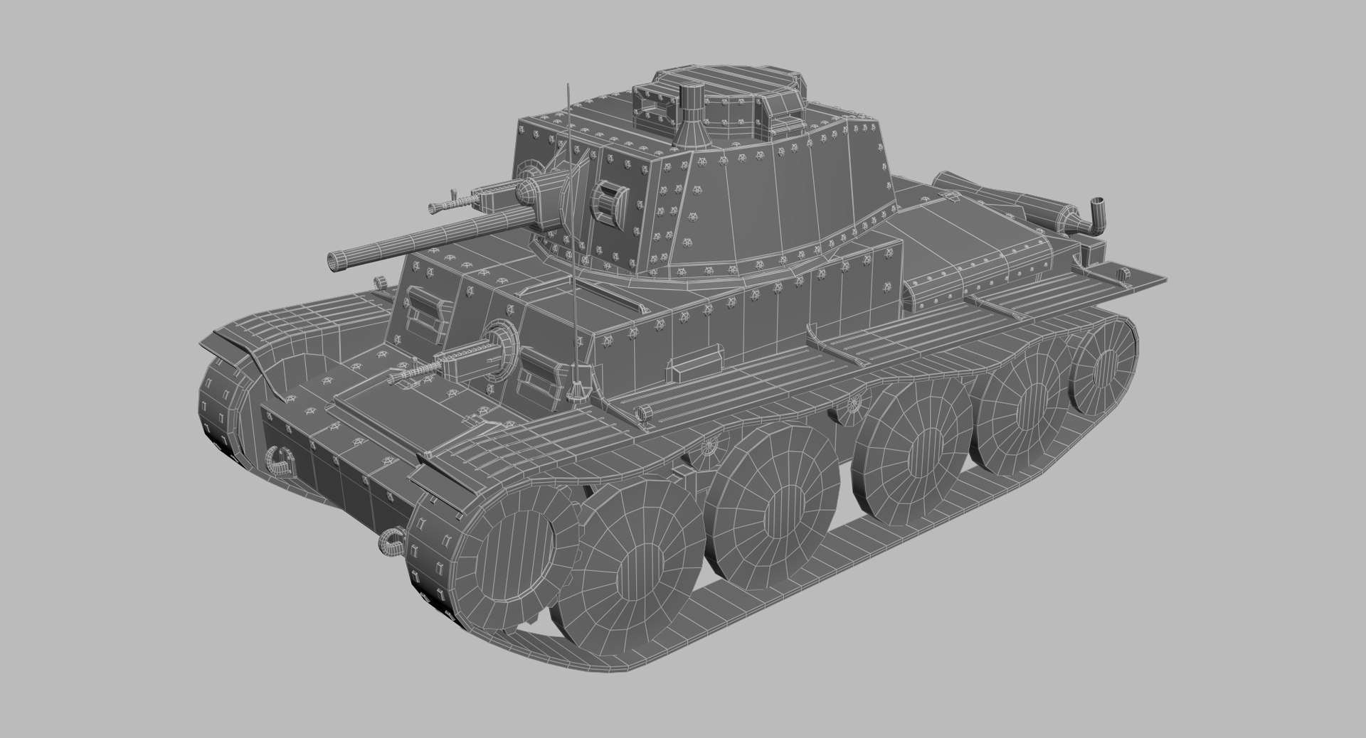 3D Model Panzer 38 T - TurboSquid 1196379
