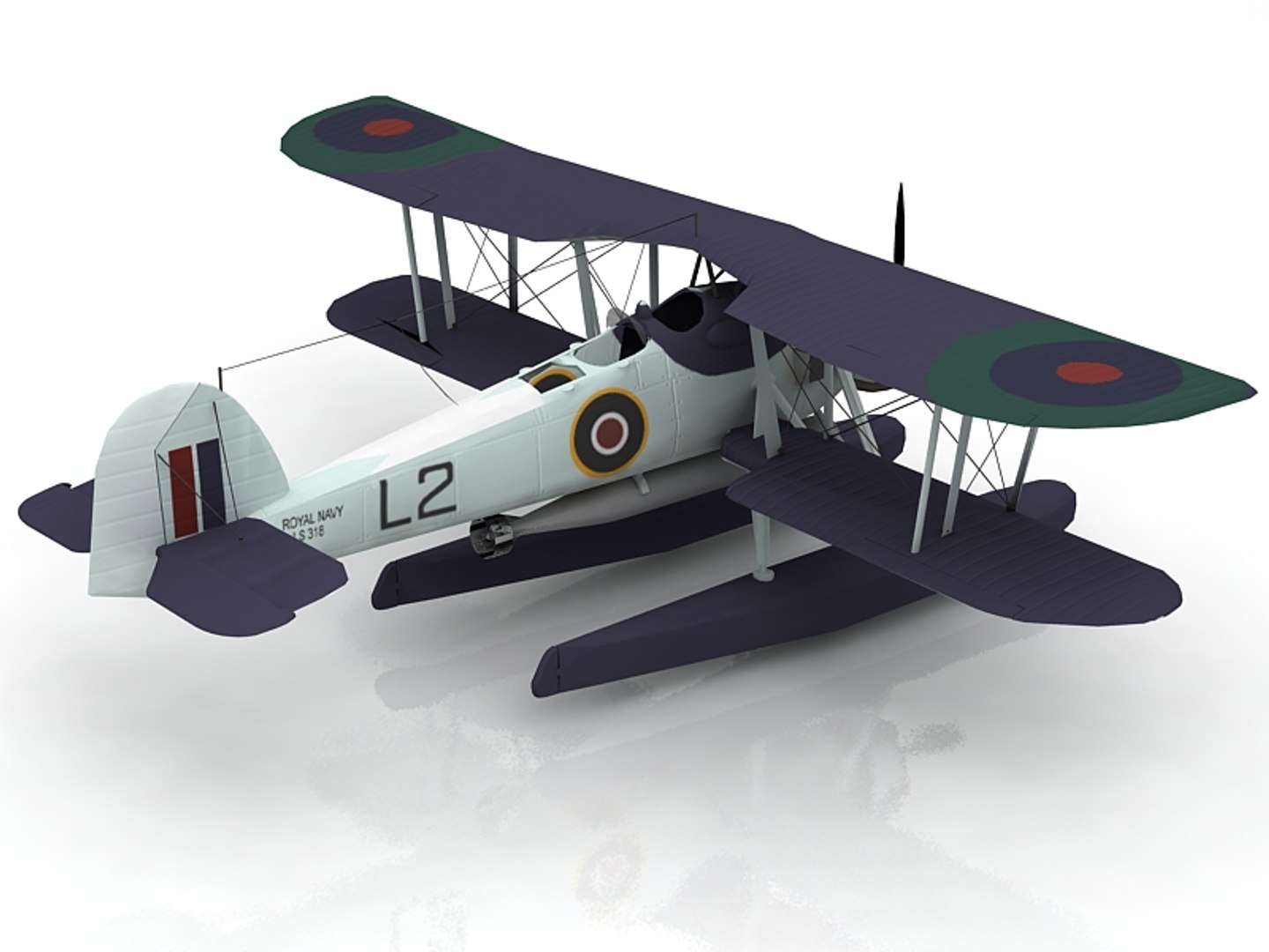 Fairey Swordfish Aircraft 3D 3D model - TurboSquid 1900679