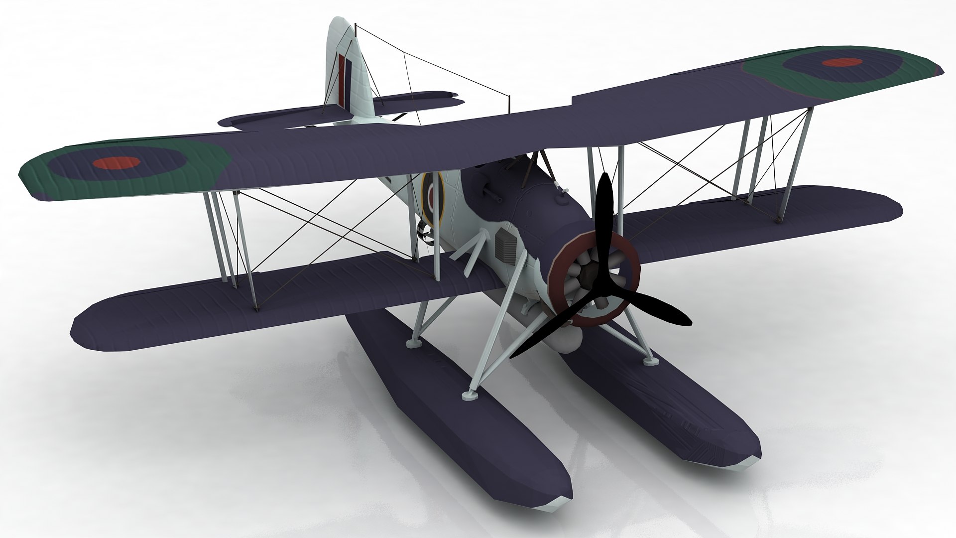 Fairey Swordfish Aircraft 3D 3D model - TurboSquid 1900679