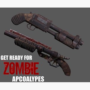 Shotgun Blender Models for Download | TurboSquid