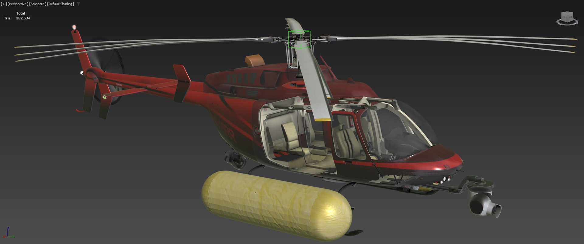 3D B407 GXi - TurboSquid 2289183