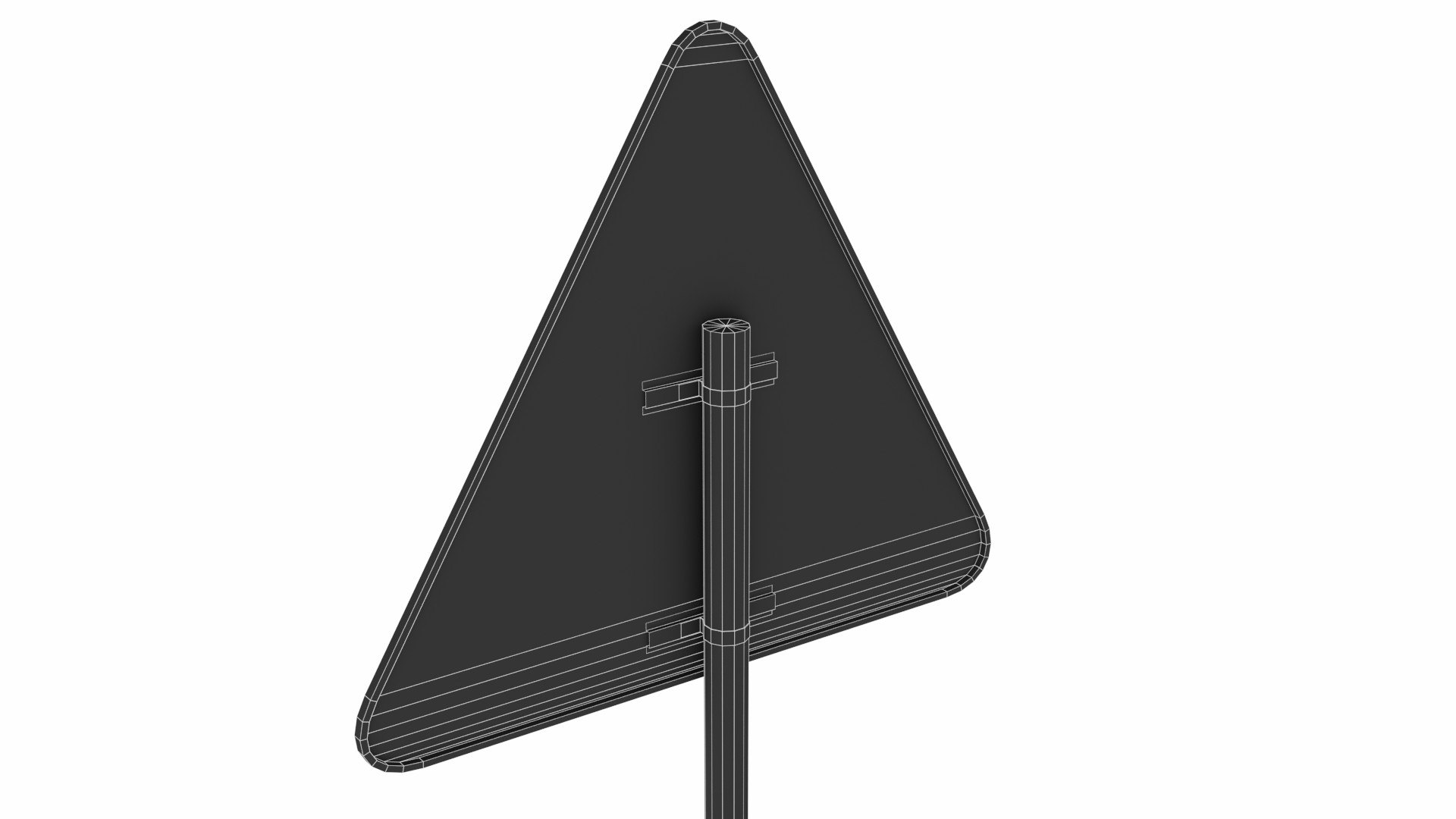 3D model Priority traffic signs - TurboSquid 1767775