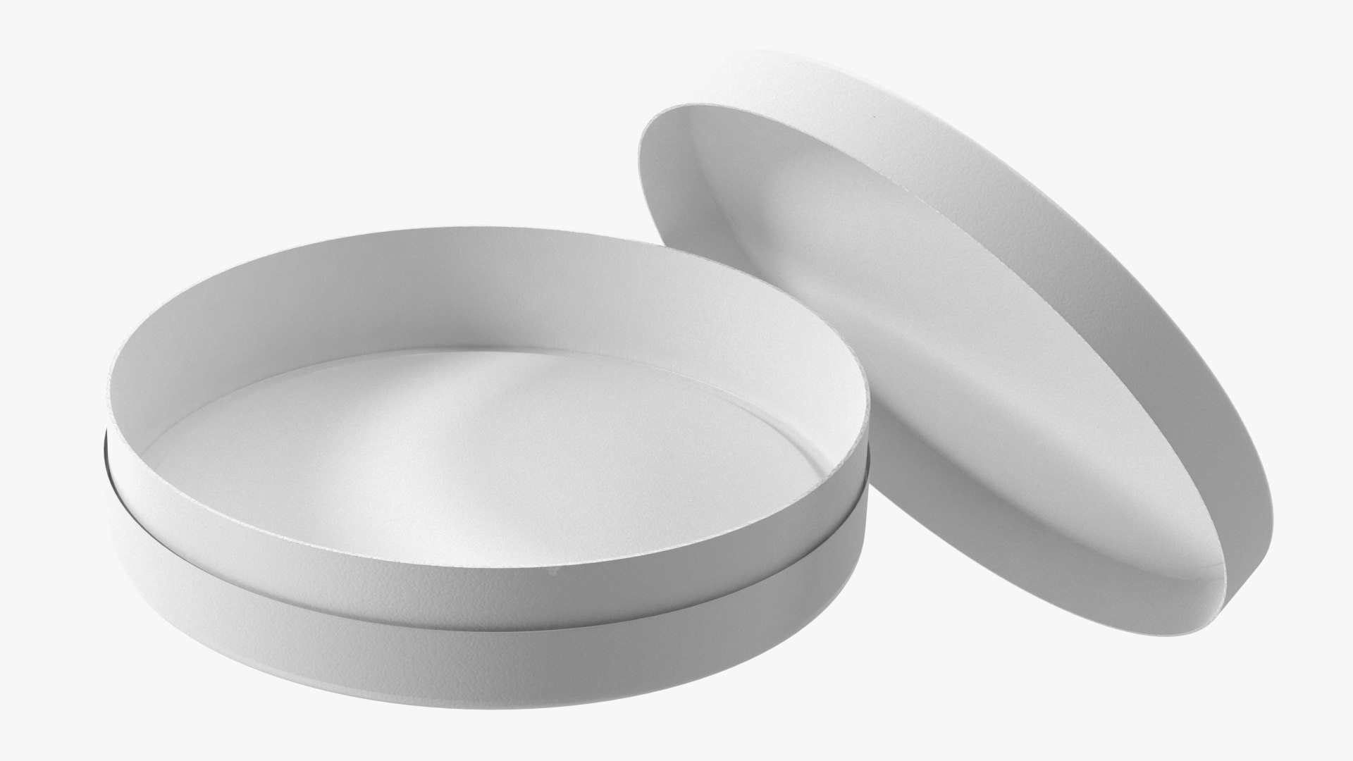 3D Round Box Of Creamy Cheese Triangles - TurboSquid 2156990