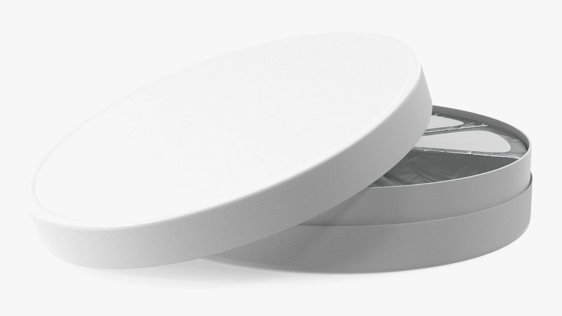 3D Round Box Of Creamy Cheese Triangles - TurboSquid 2156990