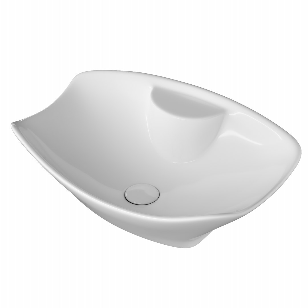 3D Model Rectangle Bowl Shape - TurboSquid 1693565
