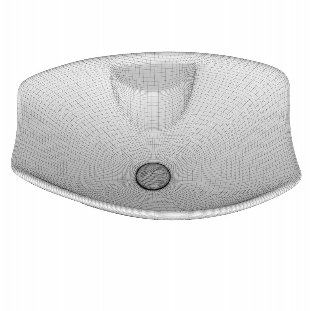 3D Model Rectangle Bowl Shape - TurboSquid 1693565