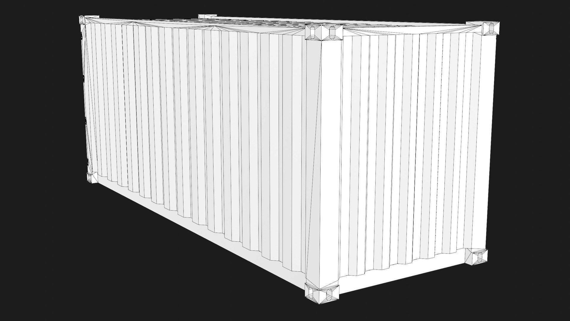 24ft Shipping Container - Red 3D - TurboSquid 2151271
