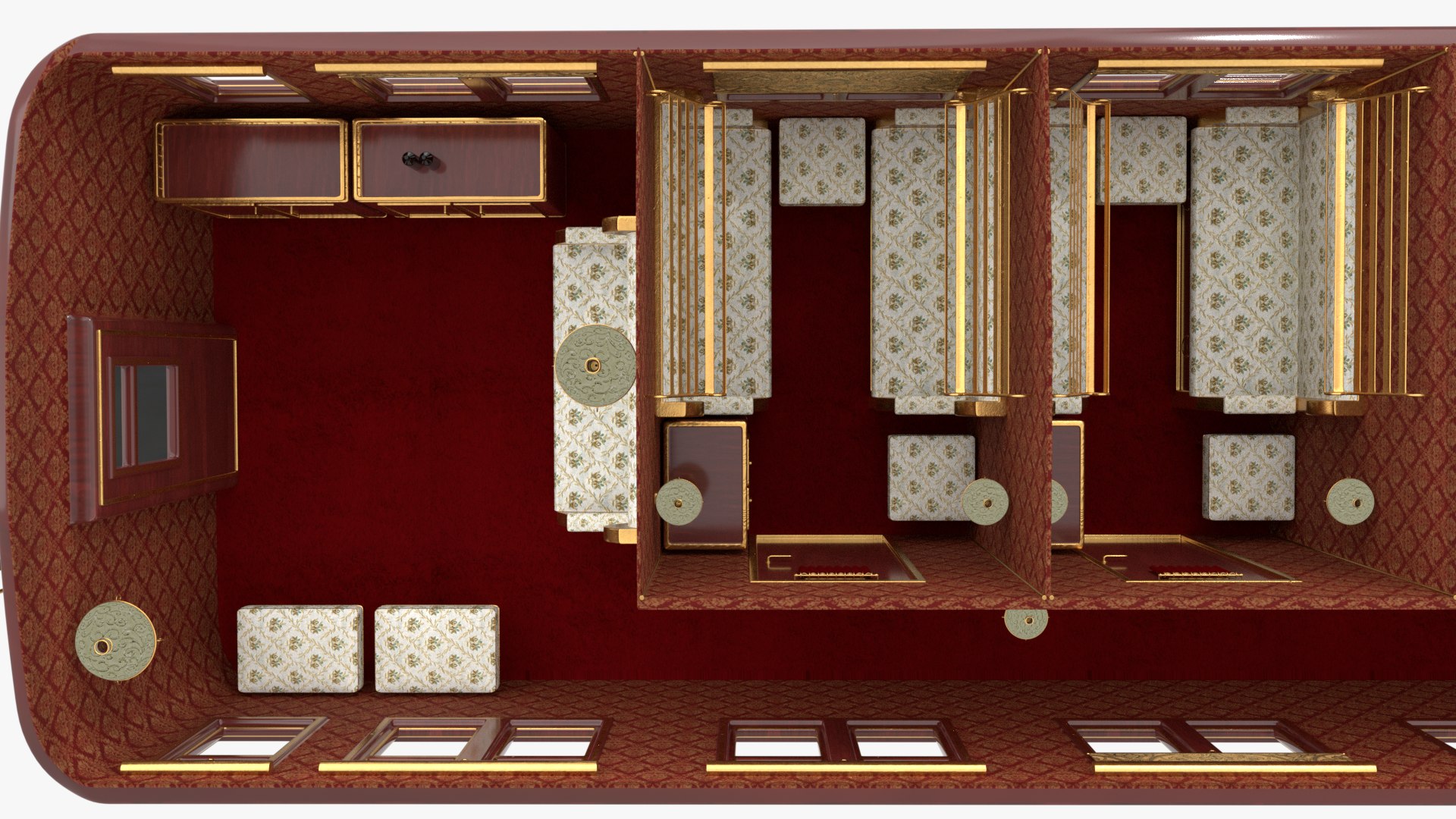 Steam Train 3D Model - TurboSquid 1440503