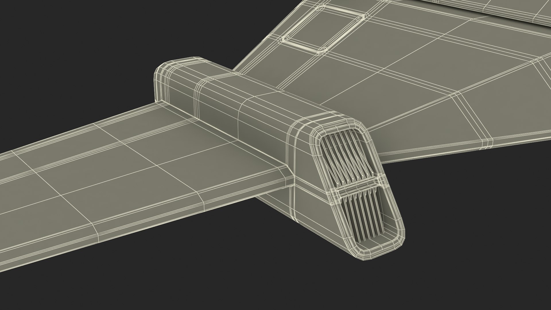 Futuristic Space Stealth Fighter Jet 3D - TurboSquid 2247305