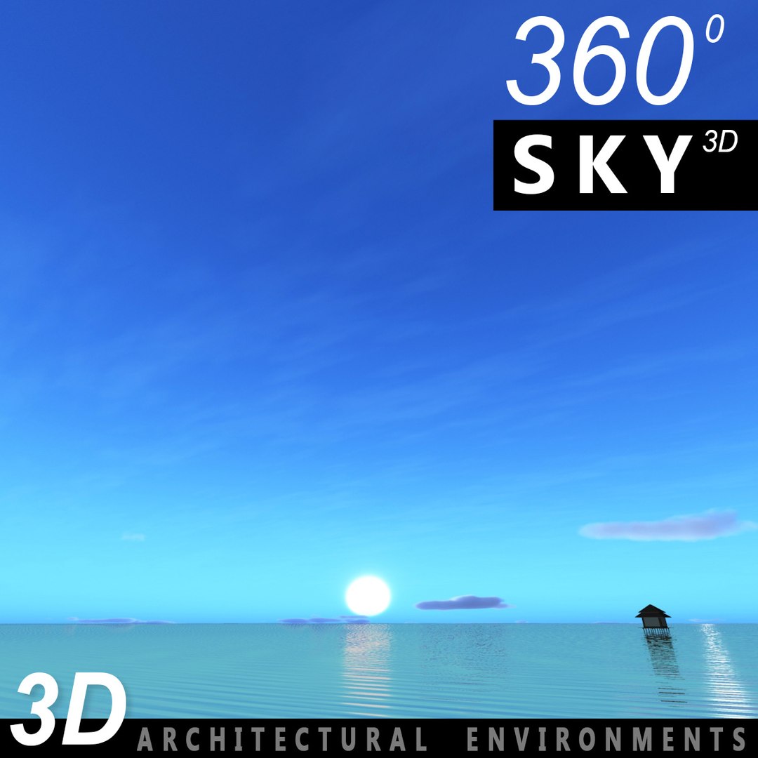 3d sky clouds