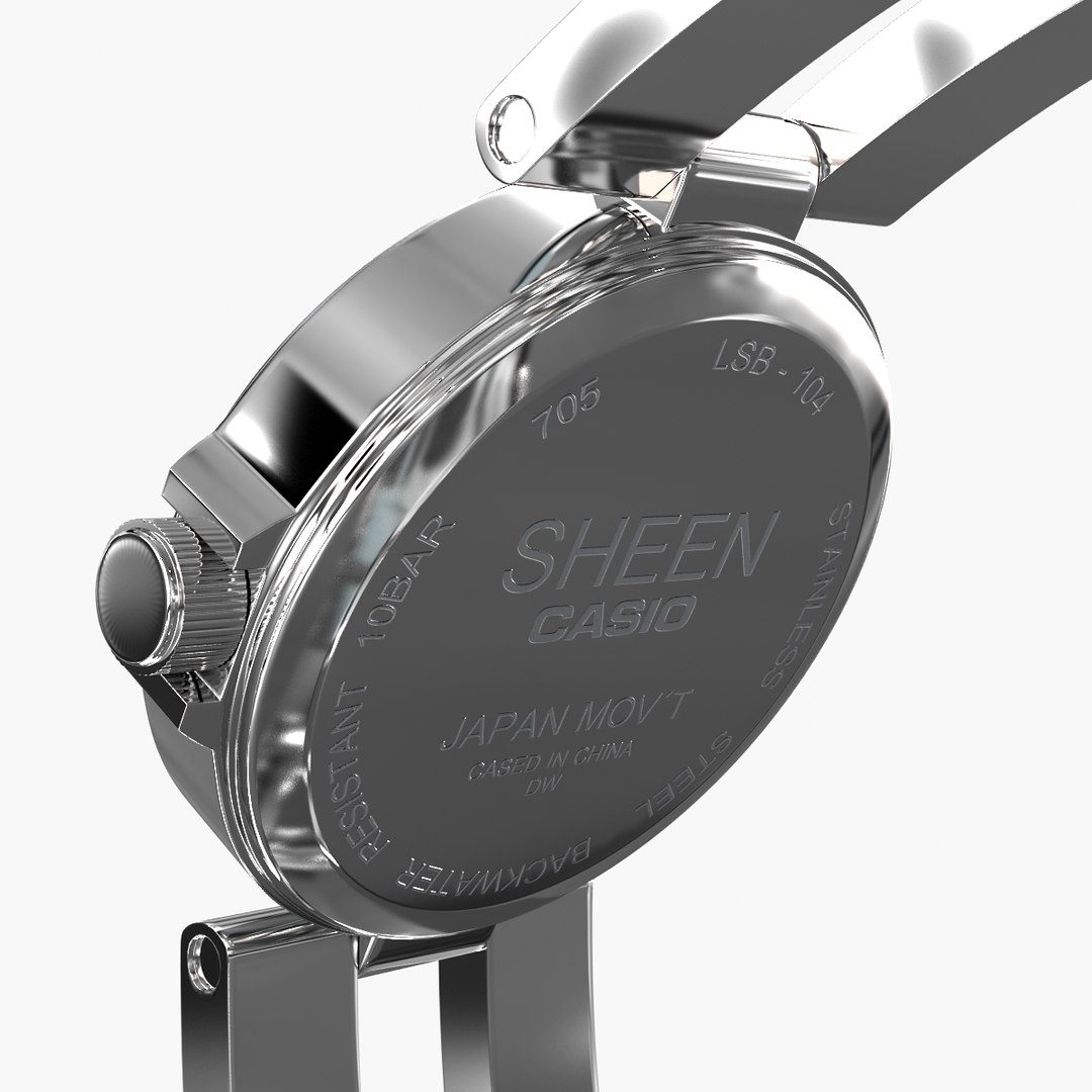 3d Casio Sheen