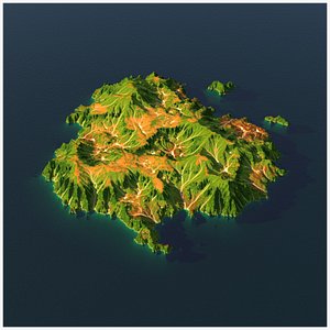 Cartoon Landscapes 3D Models for Download | TurboSquid