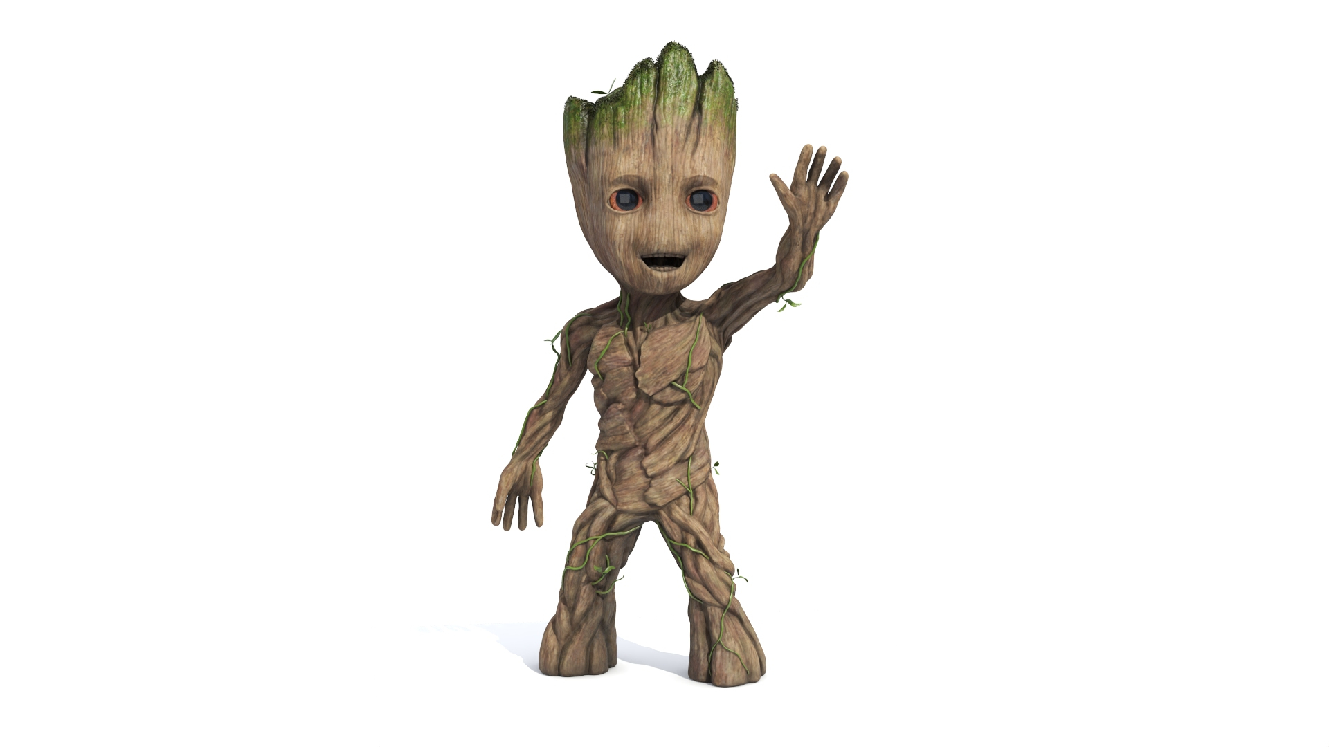 Groot Waving His Hand Model - TurboSquid 2270297