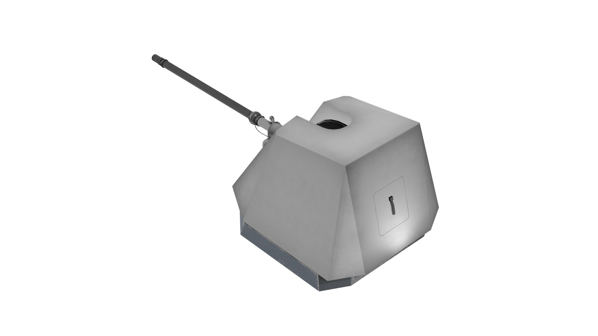 Otobreda 76mm Naval Gun 3D Model - TurboSquid 2241114