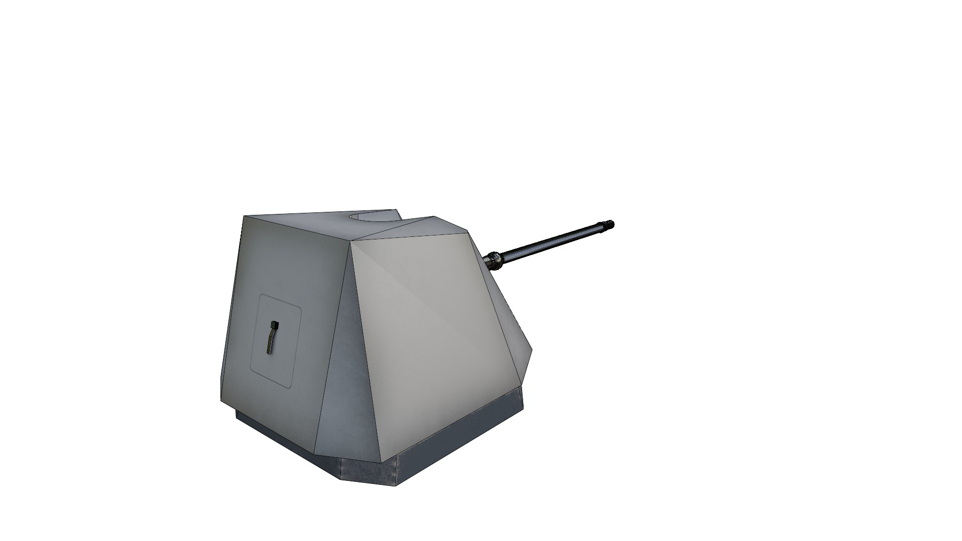 Otobreda 76mm Naval Gun 3D Model - TurboSquid 2241114