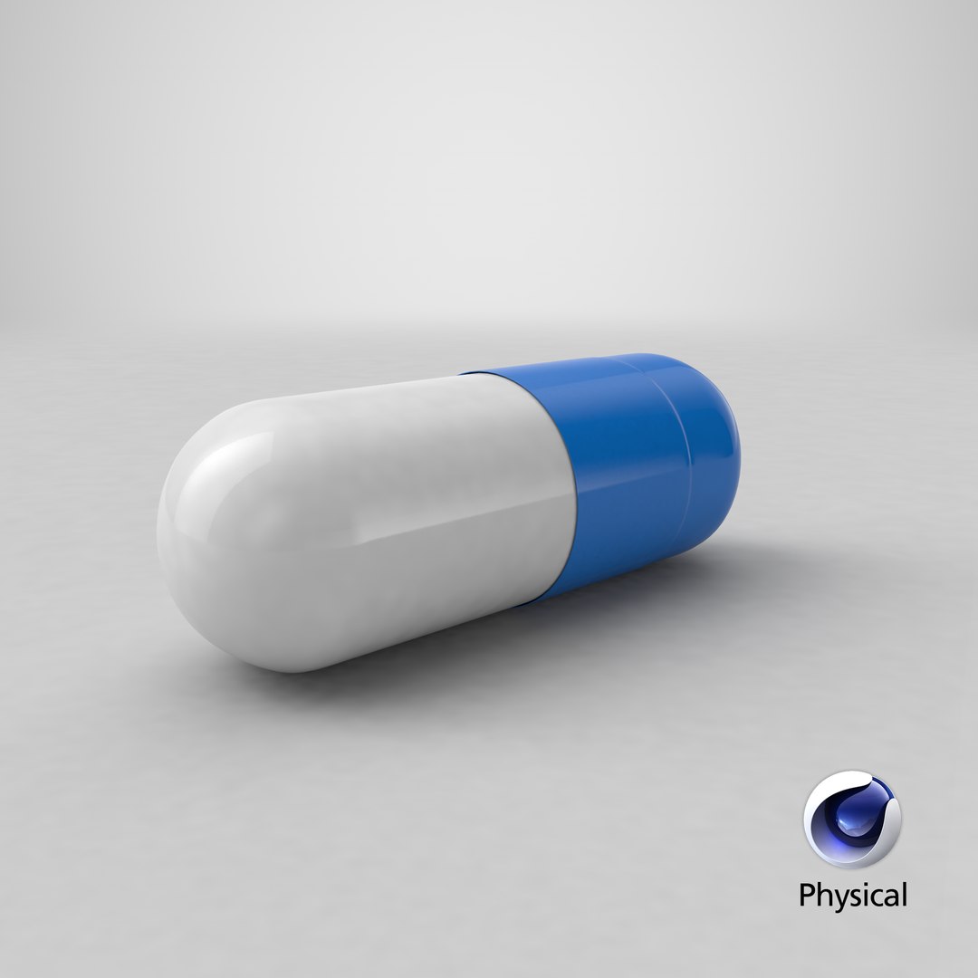 Medication Pill 02 3D Model - TurboSquid 2161429