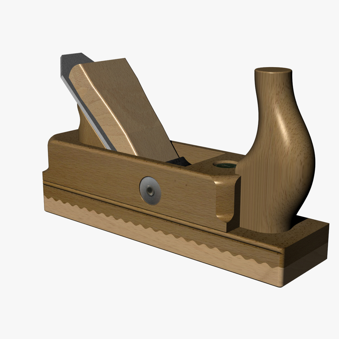 Jack Plane 3d Obj