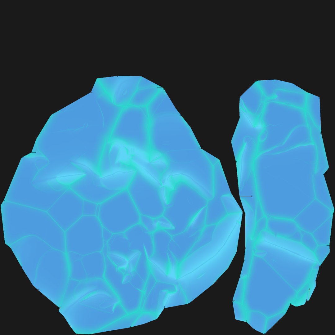 3D Iceberg - Game-Ready Model - TurboSquid 2195737