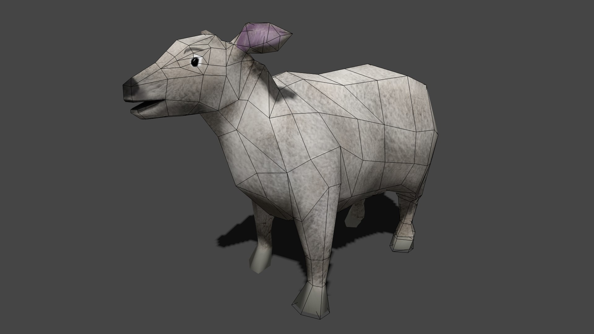 Sheep Ready 3d Model