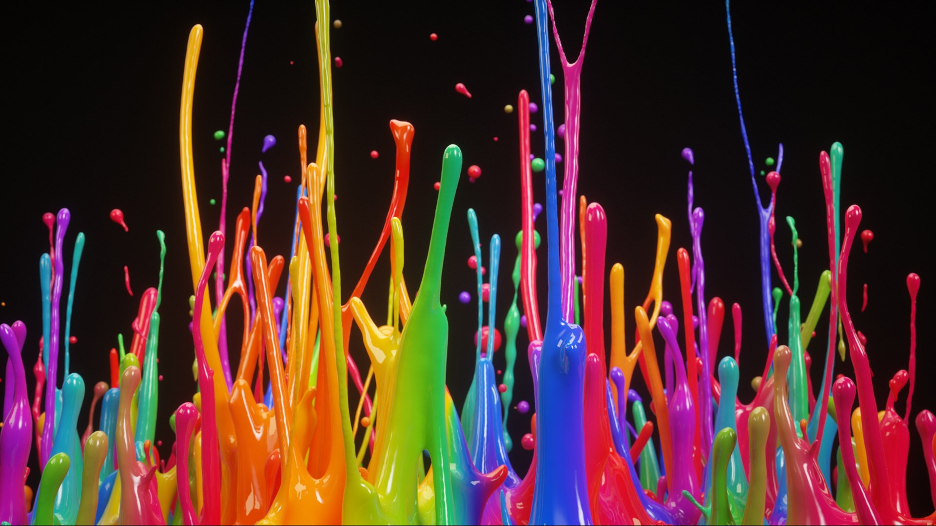 Paint Splash Animated Model - TurboSquid 1730497