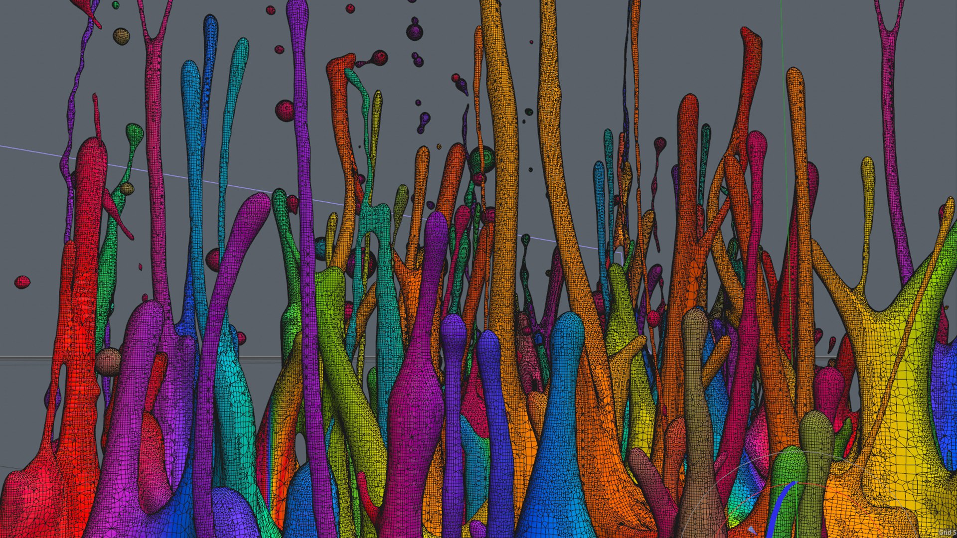 Paint Splash Animated Model - TurboSquid 1730497