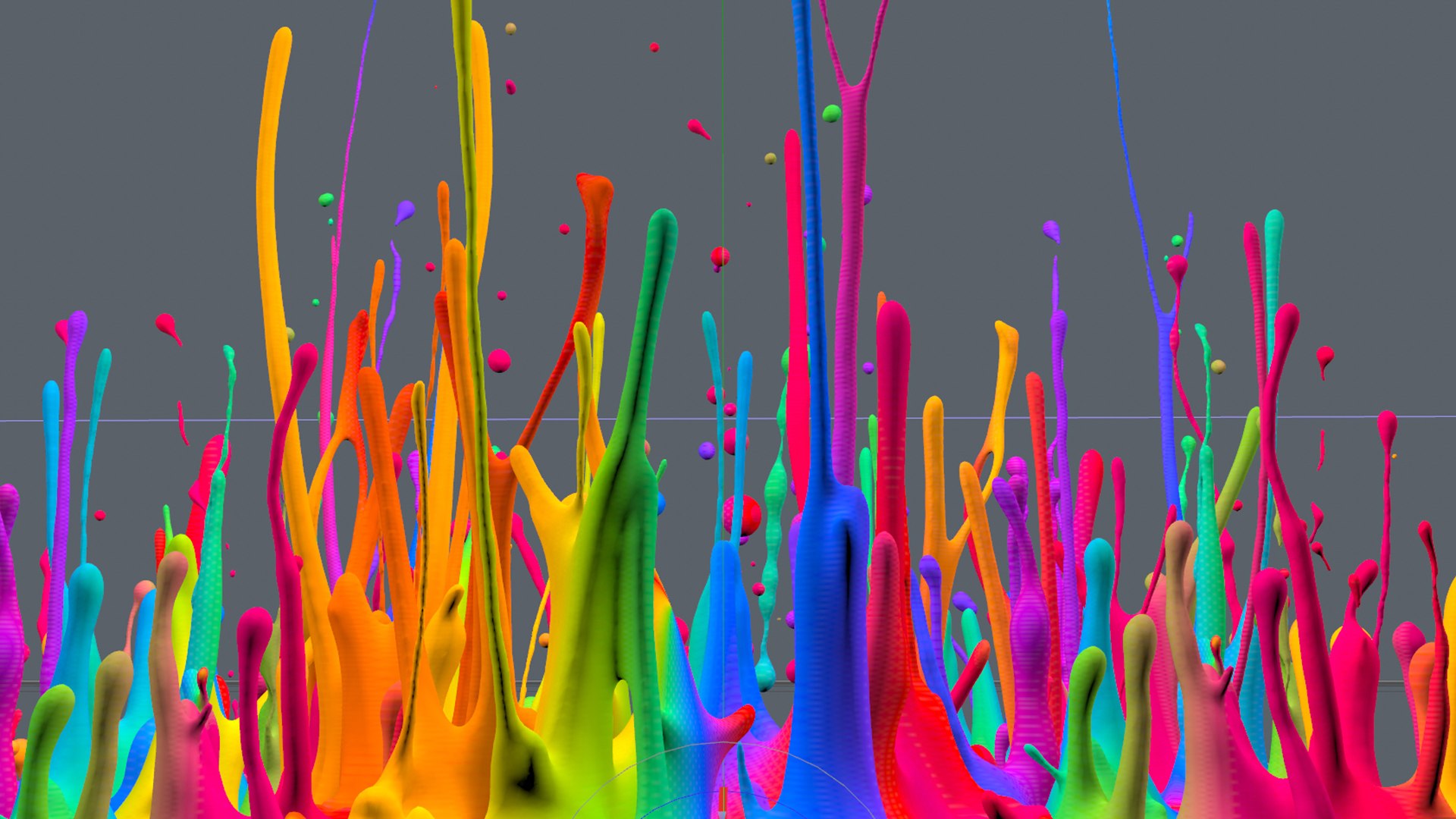 Paint Splash Animated Model - TurboSquid 1730497