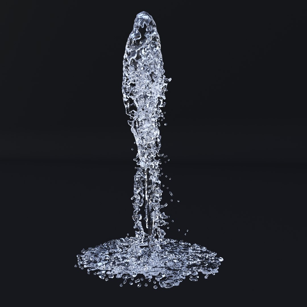 3D Two Animated Fountains - TurboSquid 2357505