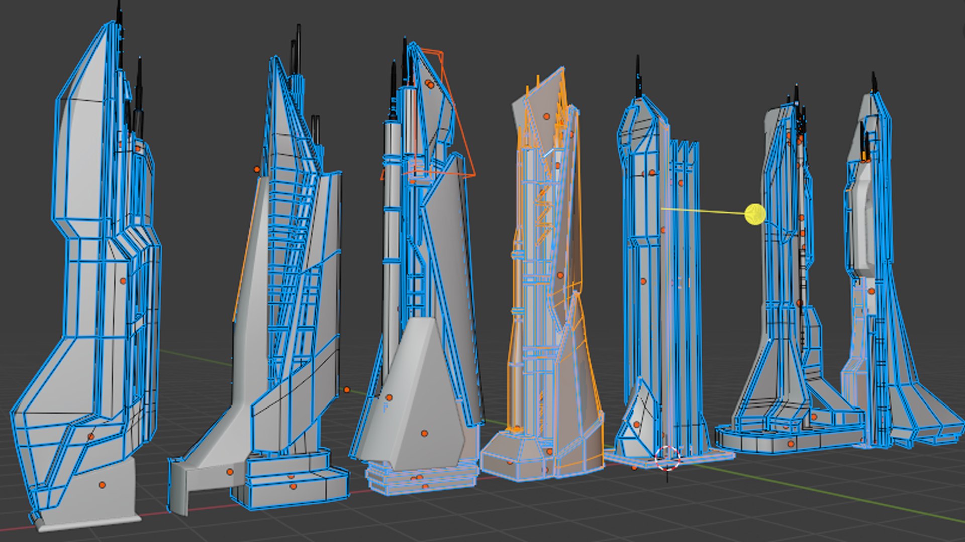 CITY SCI FI FUTURE 3D Model 3D - TurboSquid 1769949