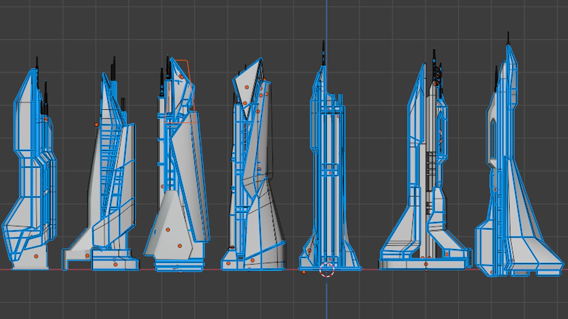 CITY SCI FI FUTURE 3D Model 3D - TurboSquid 1769949