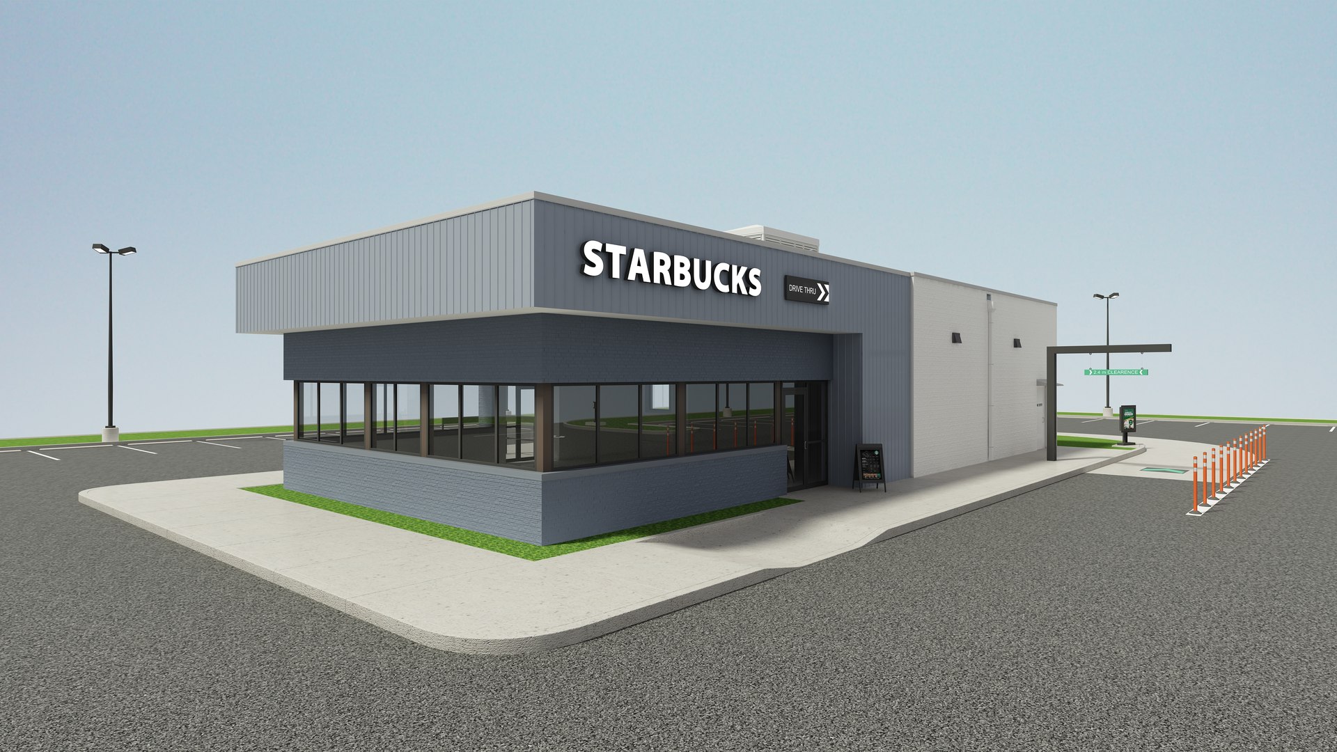 3D model Starbucks Coffee Shop - TurboSquid 1973545