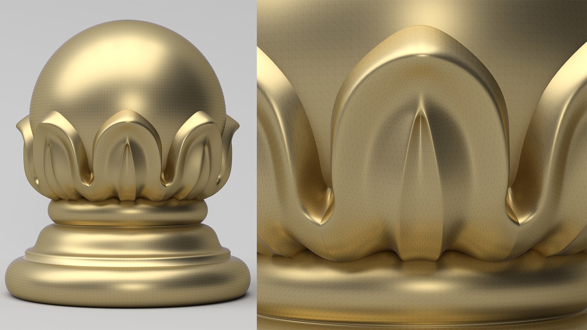 Carved Finial 3D Model - TurboSquid 1778551