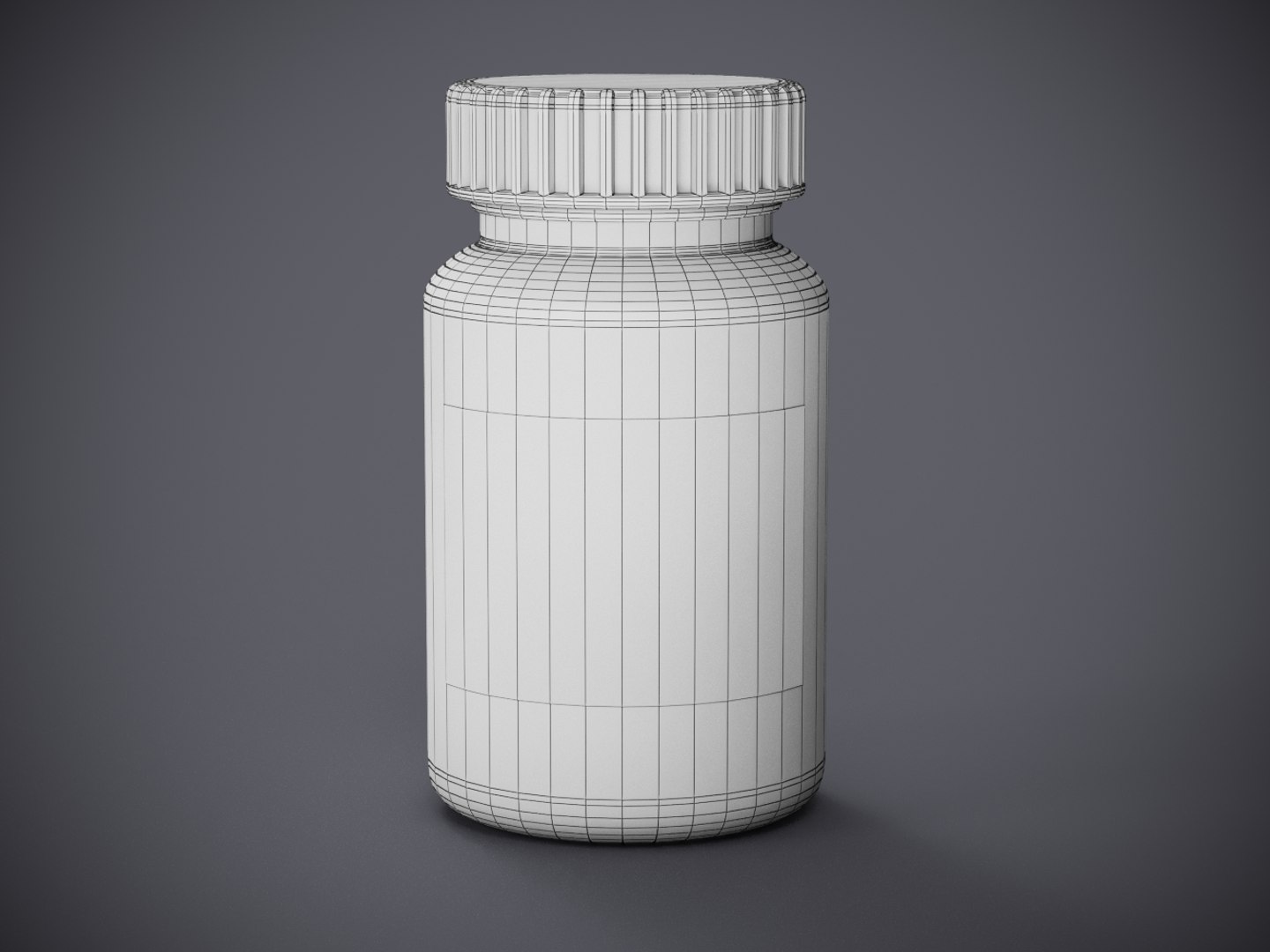3D Generic Plastic Drugs Bottle Model - TurboSquid 1262843