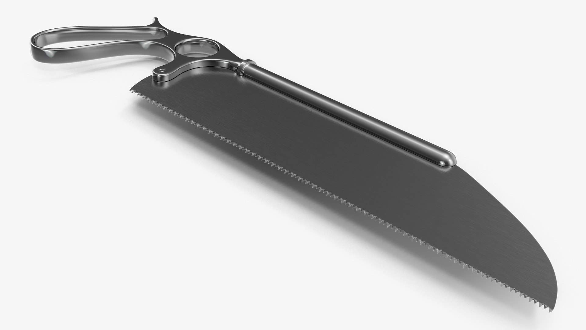 Surgeons Hand Bone Saw 3D Model - TurboSquid 1464114