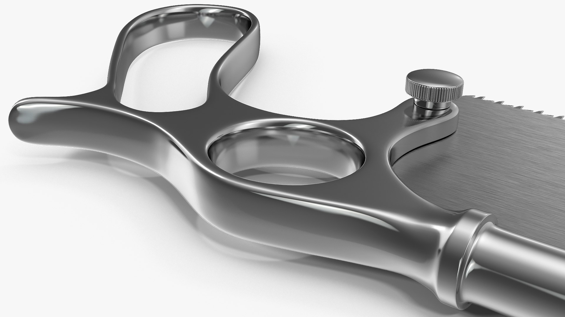 Surgeons hand bone saw 3D model - TurboSquid 1464114