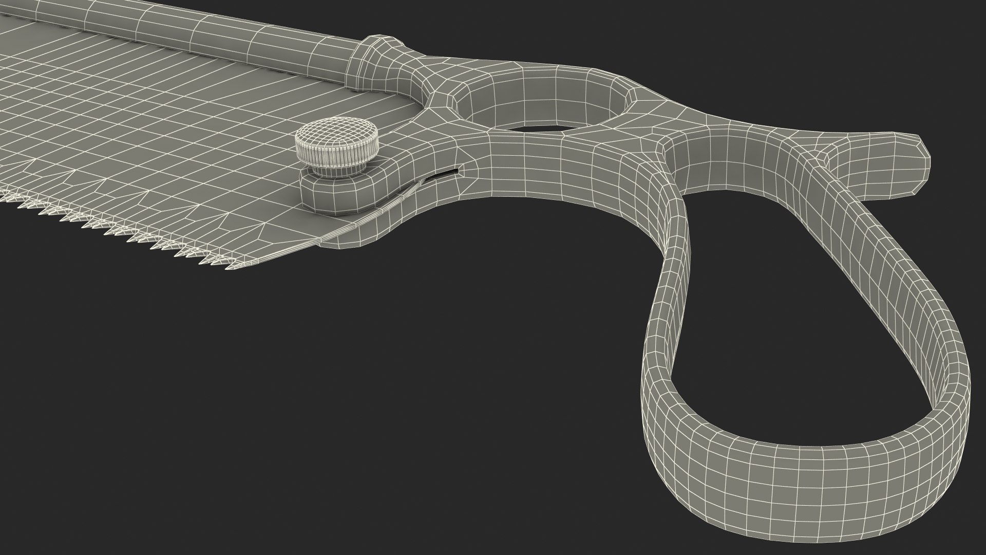 Surgeons hand bone saw 3D model - TurboSquid 1464114