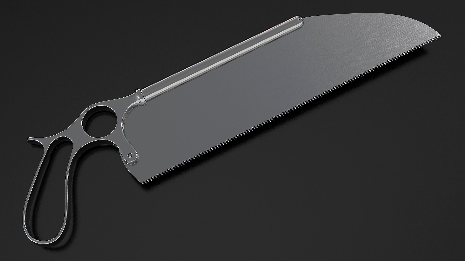 Surgeons hand bone saw 3D model - TurboSquid 1464114