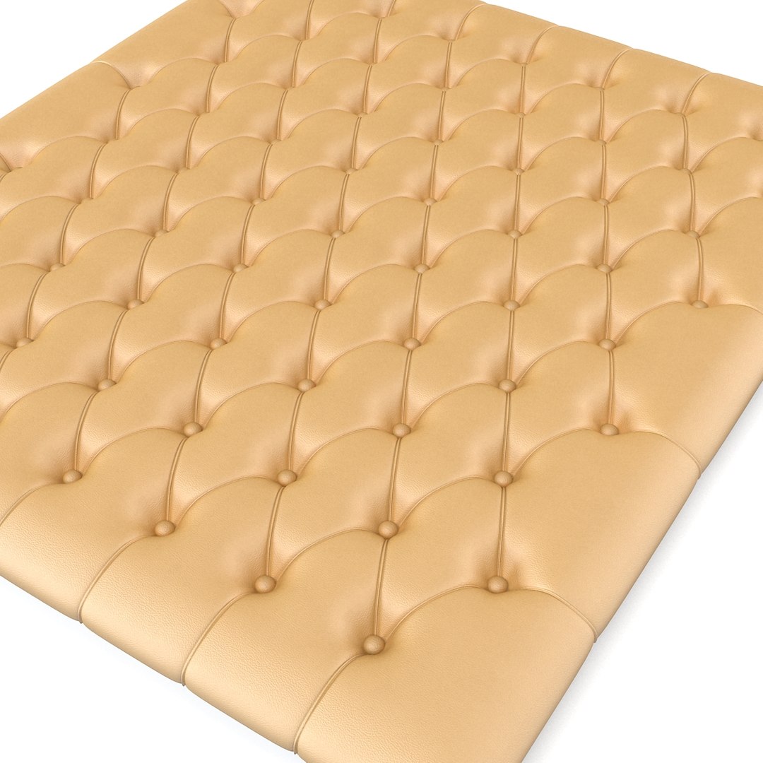 Max Tufted Leather Panel