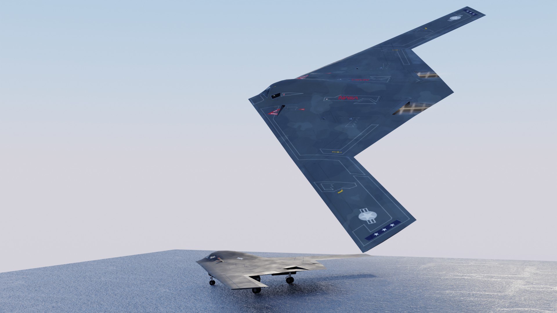 3D Northrop Grumman B-21 Raider Model - TurboSquid 1996666