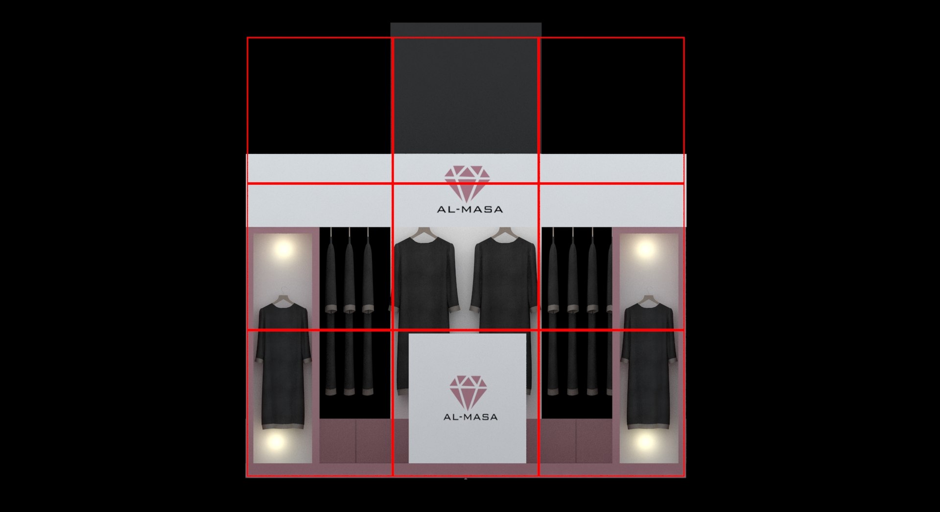 3D ABAYA STAND WITH ABAYA MODEL Model - TurboSquid 1777364