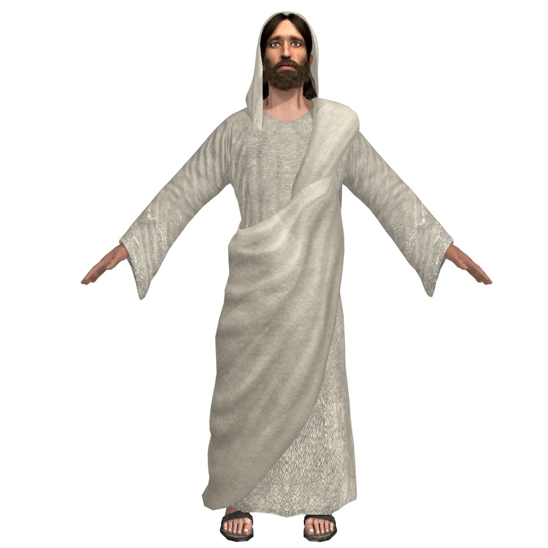 Jesus Christ Real Model - TurboSquid 1240598