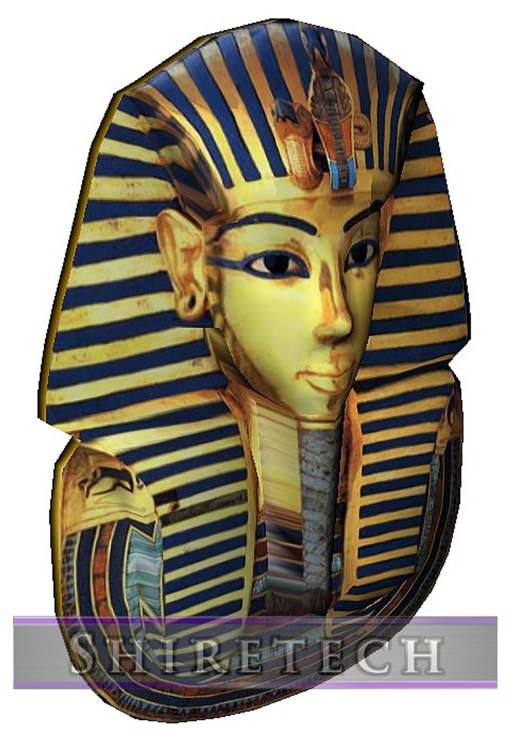 3D king tut mask - TurboSquid 1260500