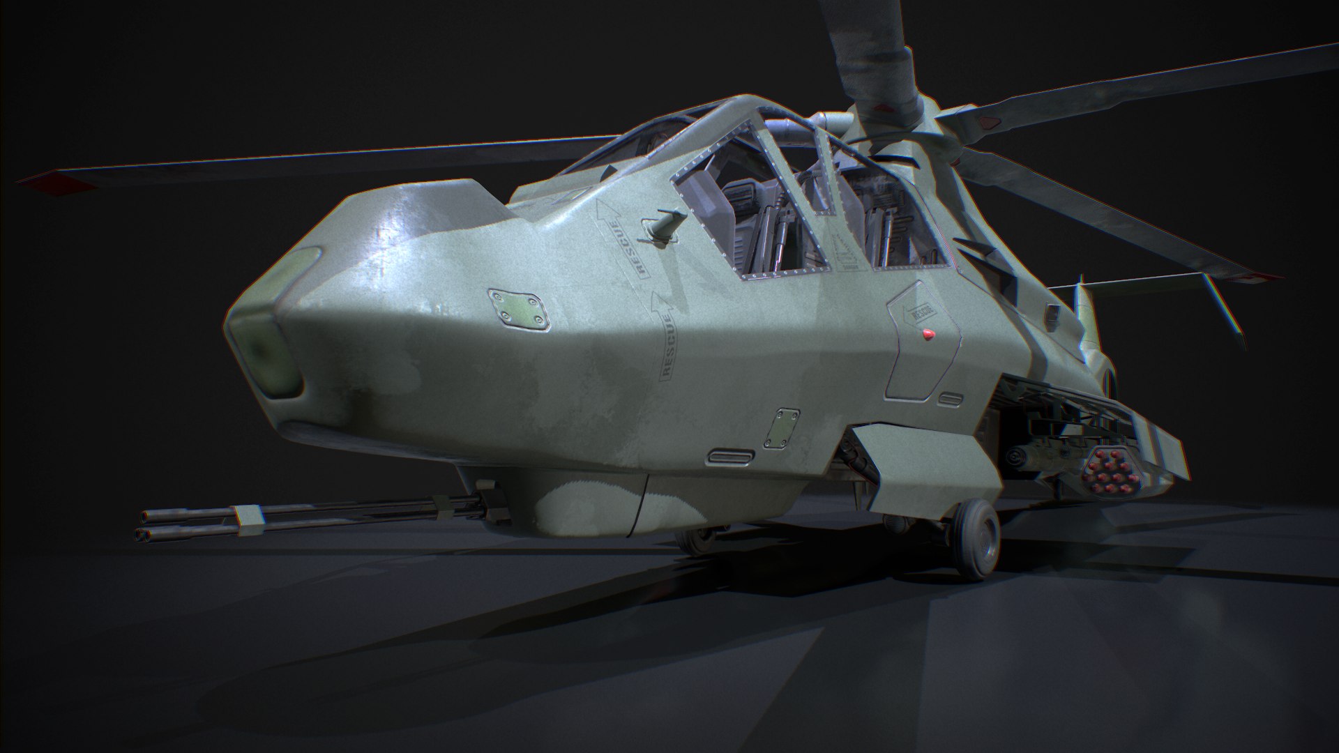 RAH 66 Comanche 3D Model - TurboSquid 1845527
