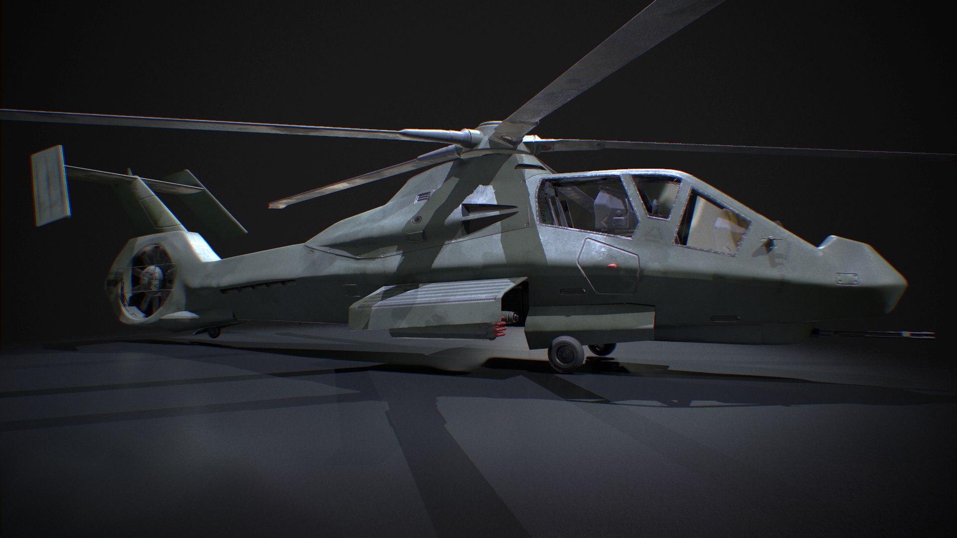 RAH 66 Comanche 3D Model - TurboSquid 1845527