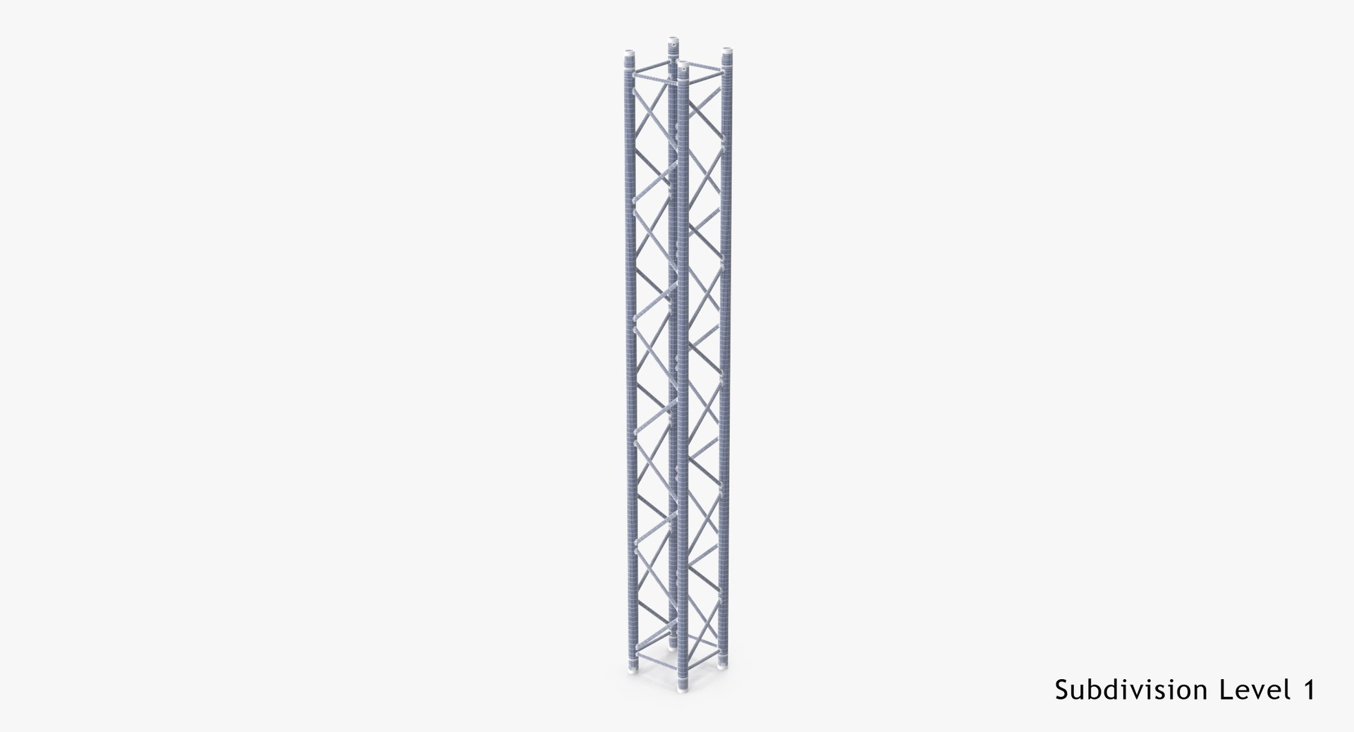 3D stage trusses column 04 model - TurboSquid 1220924