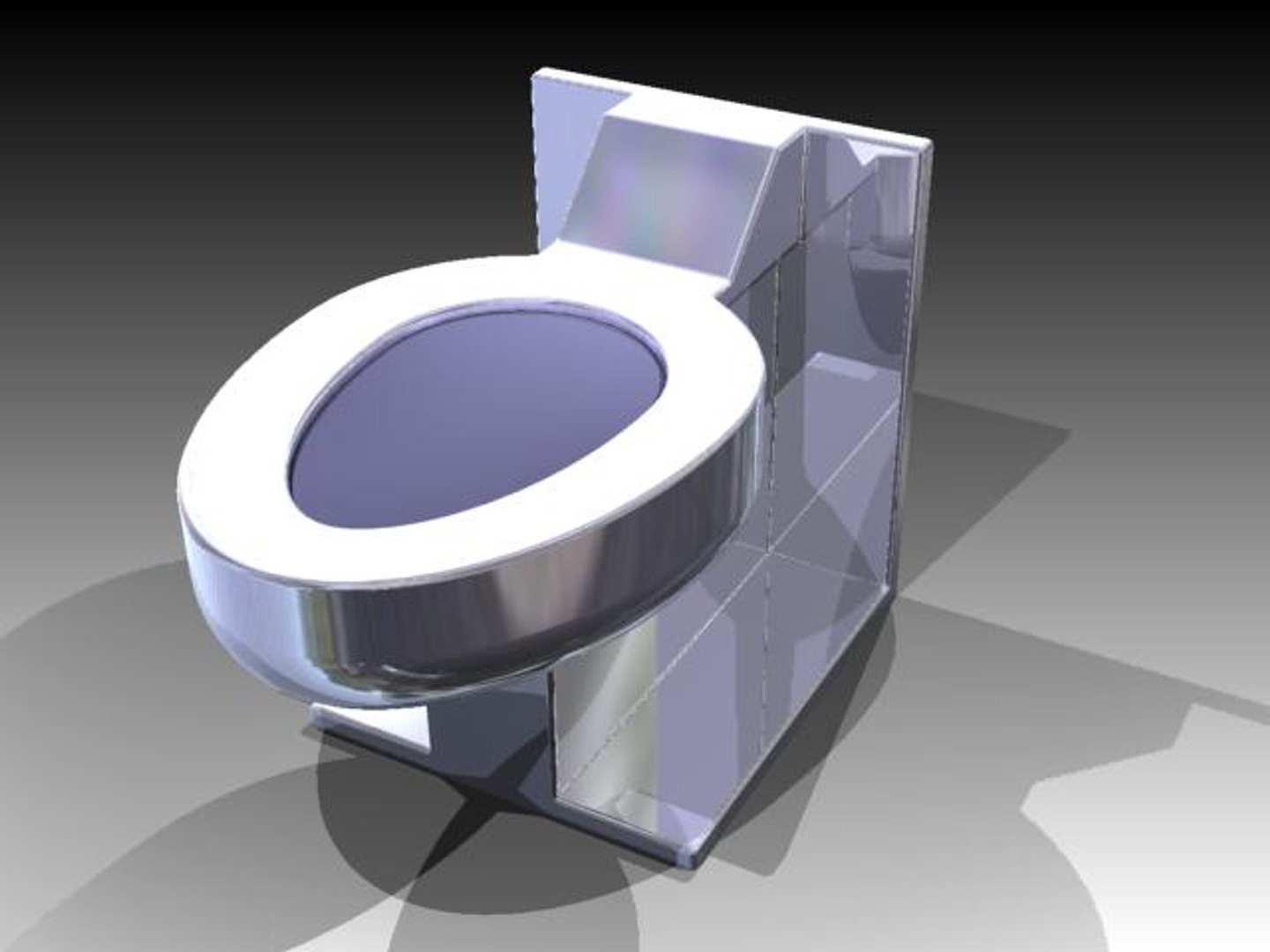 Toilet Inventor Igs 3d Model