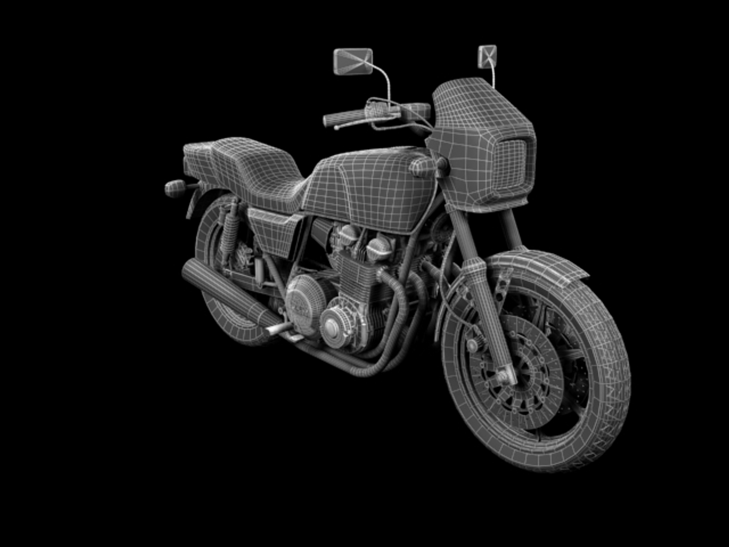 Kawasaki Z1000r 1981 R 3ds