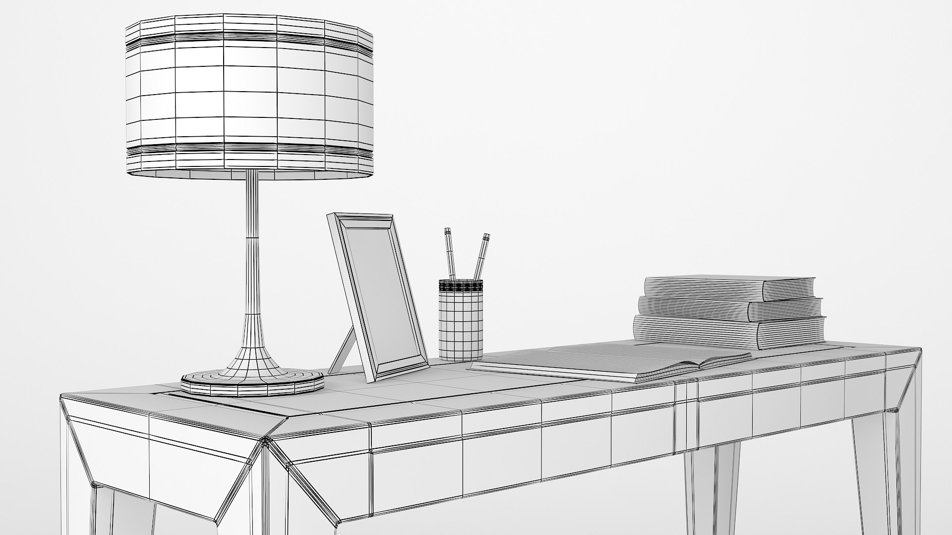 Writing Desk Chair 3D Model - TurboSquid 1250765