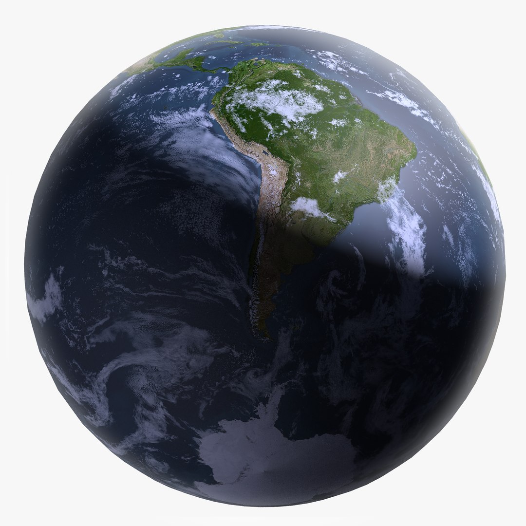 Earth 3D Model - TurboSquid 1370430