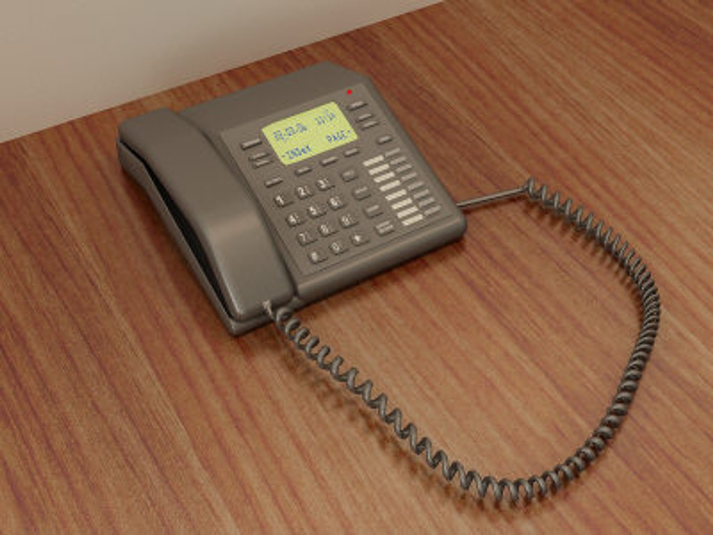 office phone 3d model
