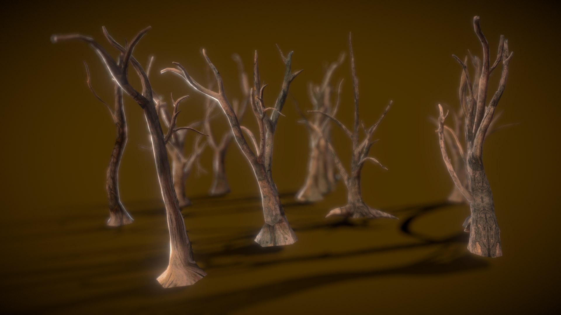 Tree Died Pack 3D - TurboSquid 2136579